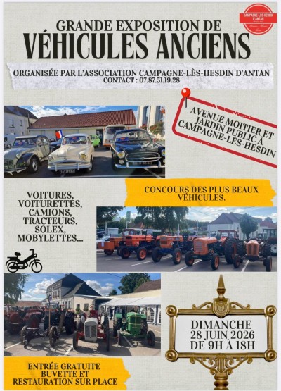 Grande Exposition de véhicules anciens | Automania