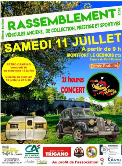 Rétro Camping & 15e Expo de véhicules anciens de collection de prestige ...